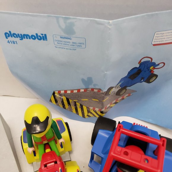 Playmobil | Toys | Playmobil Lot Bundle Racing Cars Figure Ramp 481 ...